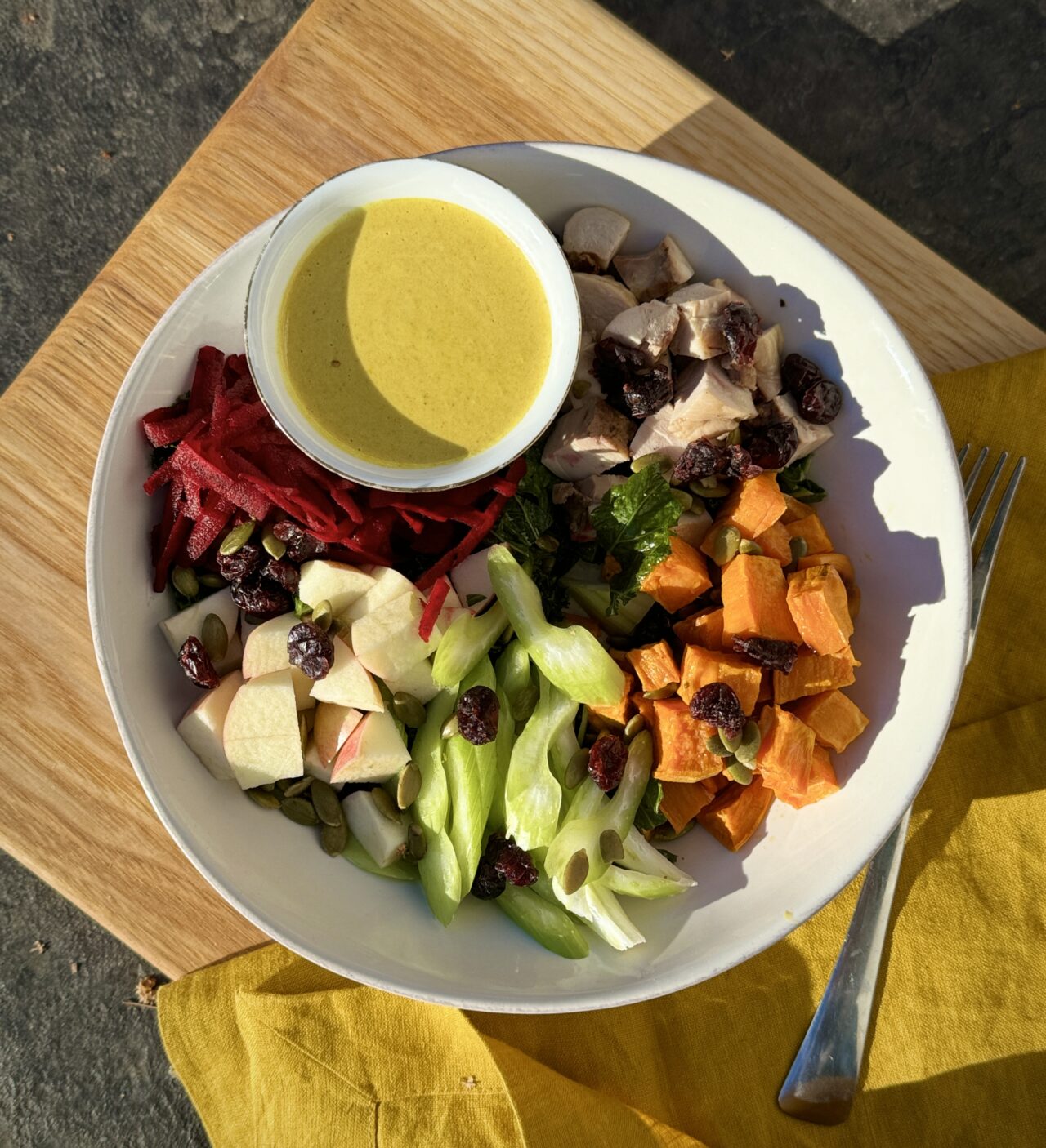 Lupus Canada Recipe Corner | Nourish Bowl with Sunshine Dressing ...